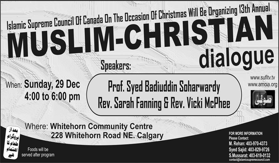 Muslim-Christian Dialogue