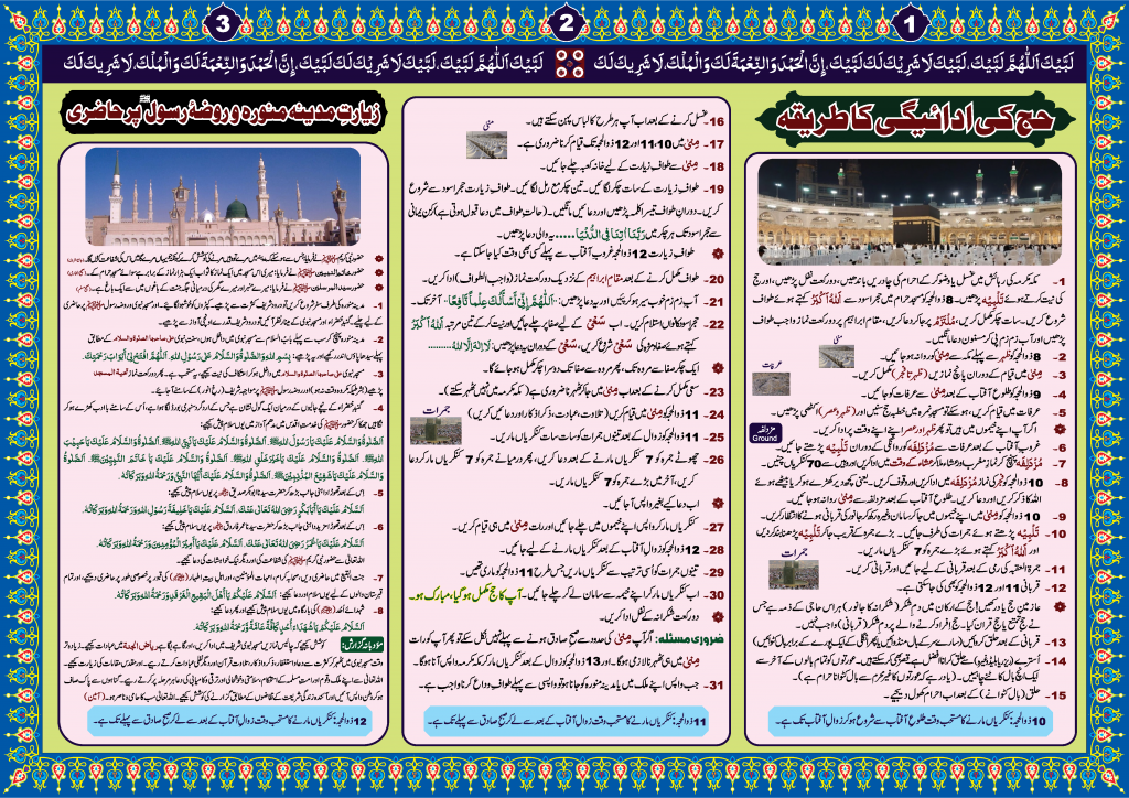 How to perform Hajj (Urdu)